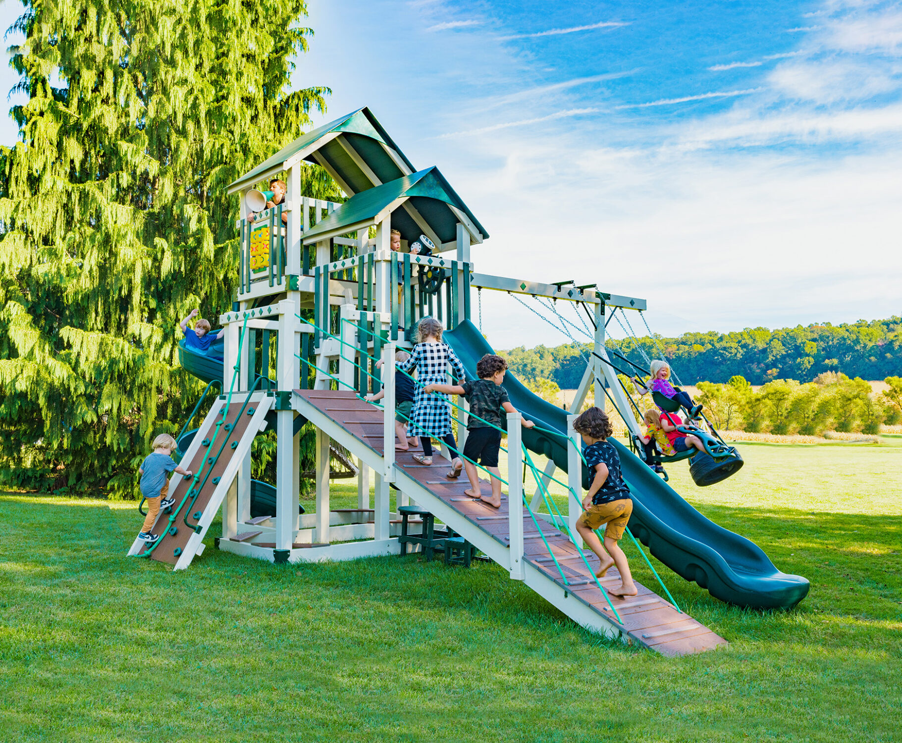 The Galaxy Swing Set - SwingIt Playsets